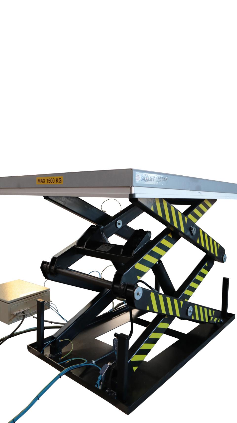 ATEX-certified lift tables | Sax Lift