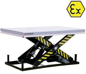 ATEX-Certificerede Løfteborde og Ekspertråd | Sax Lift